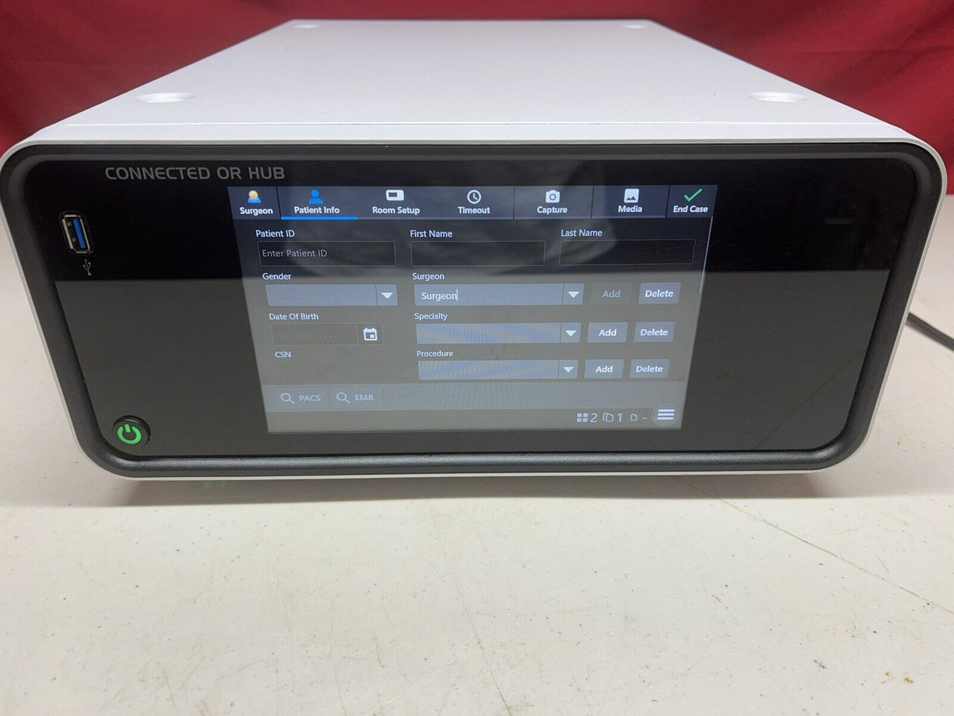 Stryker Connected OR Hub 0240-200-100. – Wiley Biomedical